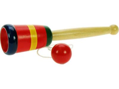 Acchiappa la pallina - bilboquet Giochi di abilità in legno